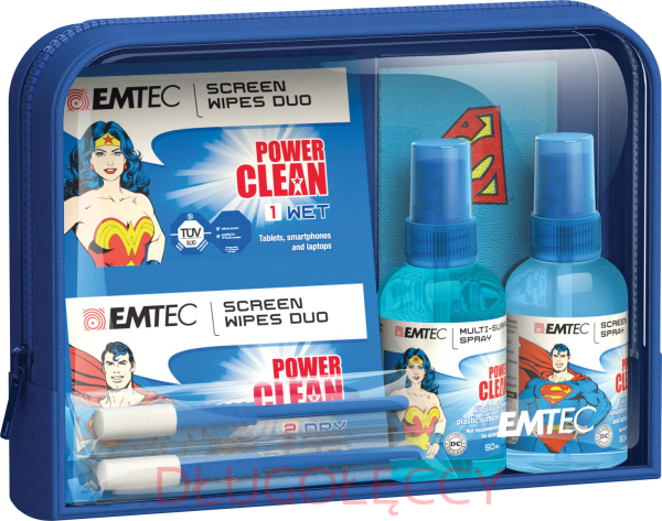EMTEC “PODRÓŻNY ZESTAW CZYSZCZĄCY” Z SERII POWER CLEAN